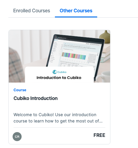 Cubiko Learning Hub